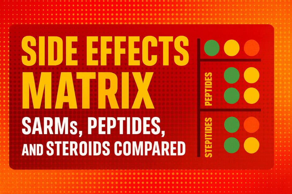 Side Effects Matrix: SARMs, Peptides, And Steroids Compared - Fit Science