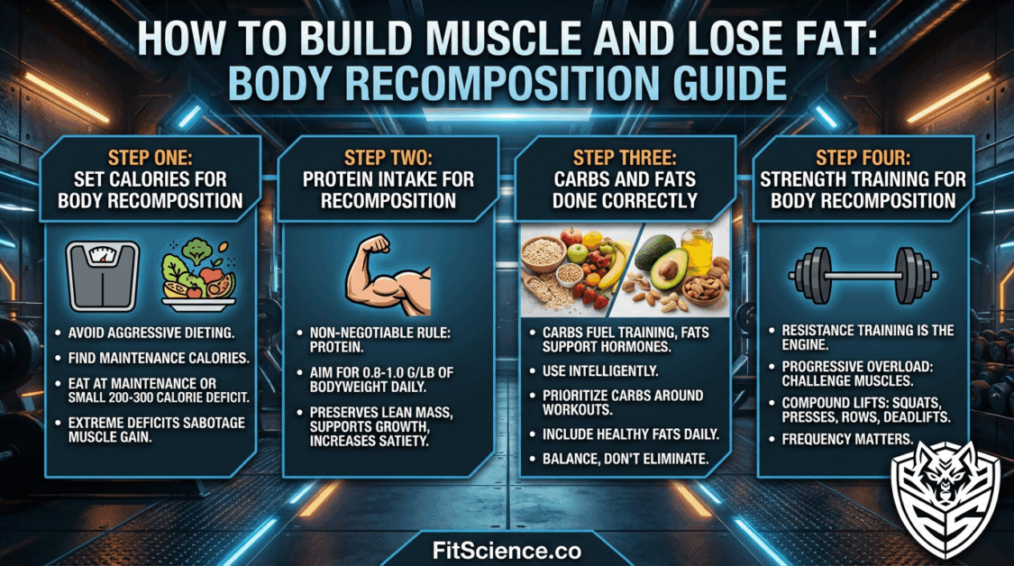Can You Build Muscle And Lose Fat At The Same Time - Body Recomposition ...