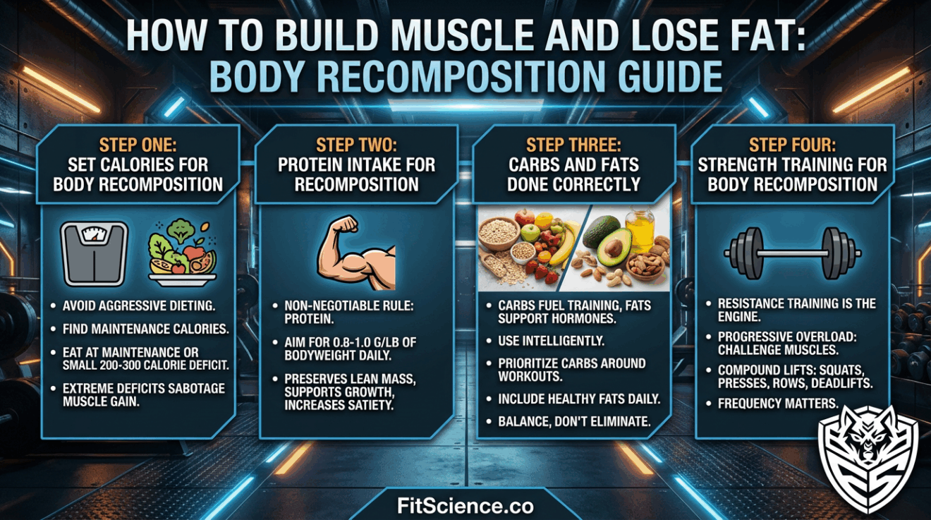 Can You Build Muscle And Lose Fat At The Same Time - Body Recomposition ...